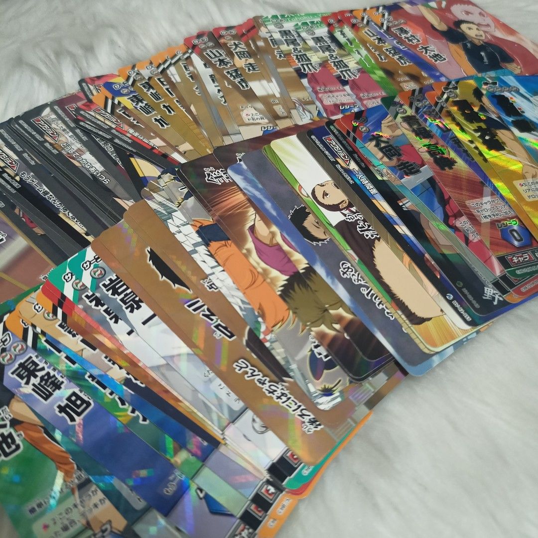 180pcs Haikyuu! Vobaca Volleyball Card Game Set, Hobbies & Toys ...