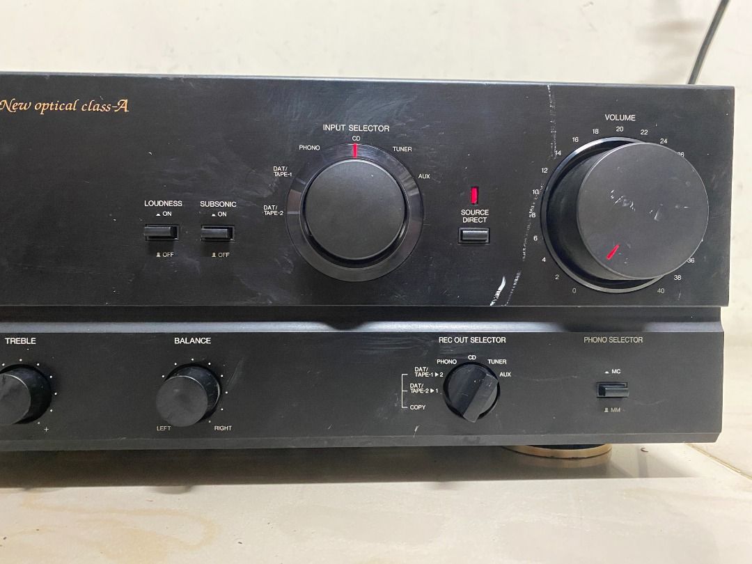 台灣少見~經典 DENON PMA-980R 綜合擴大機 內部乾淨/原裝未動 A類擴大機 日本製造~, 耳機及錄音音訊設備, Soundbar ...