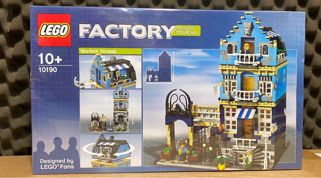 高收 LEGO 10190 吉盒, 興趣及遊戲, 玩具 & 遊戲類 - Carousell