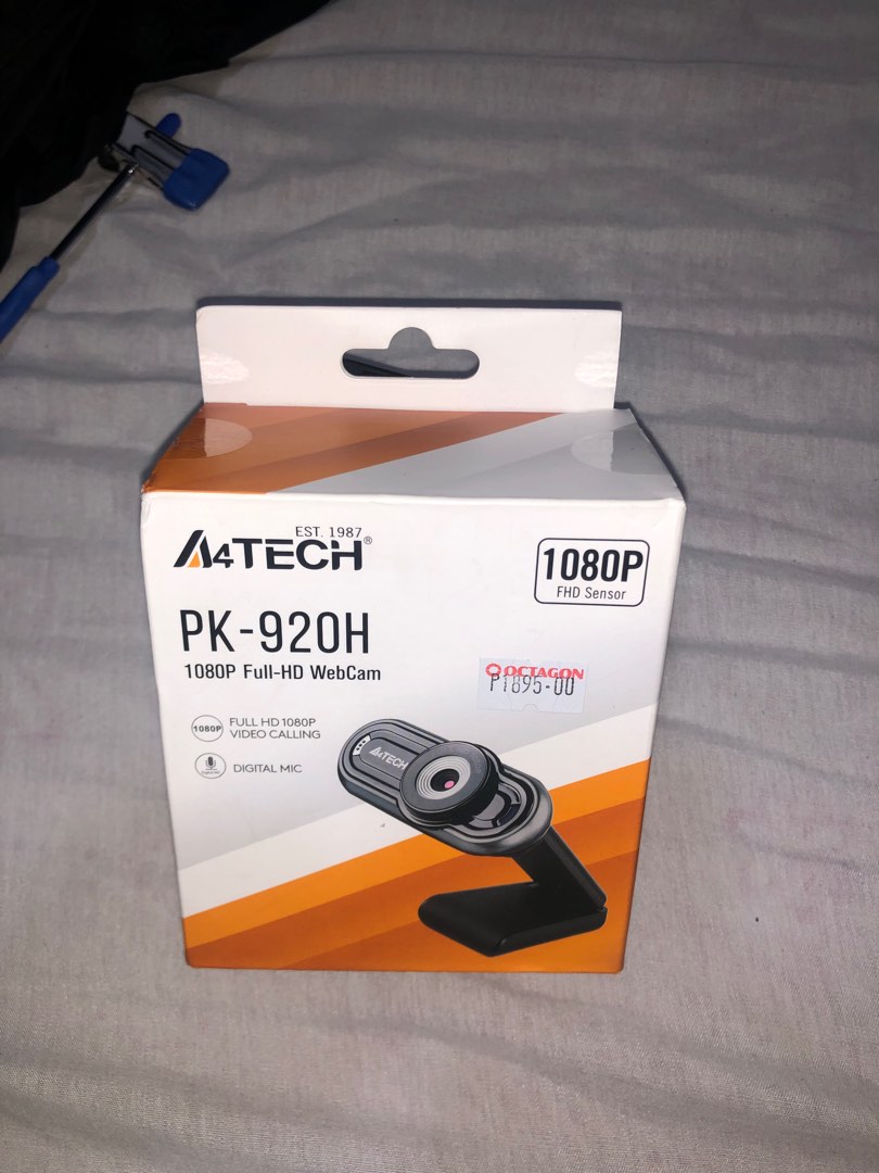 A4 Tech PK-920H Webcam, Computers & Tech, Parts & Accessories, Webcams ...