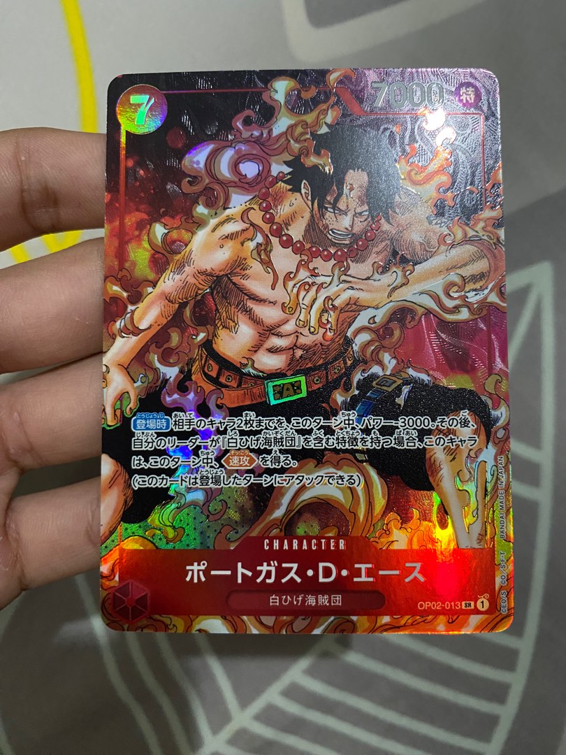 Ace AA - One Piece Paramount War OP-02, Hobbies & Toys, Toys & Games on ...