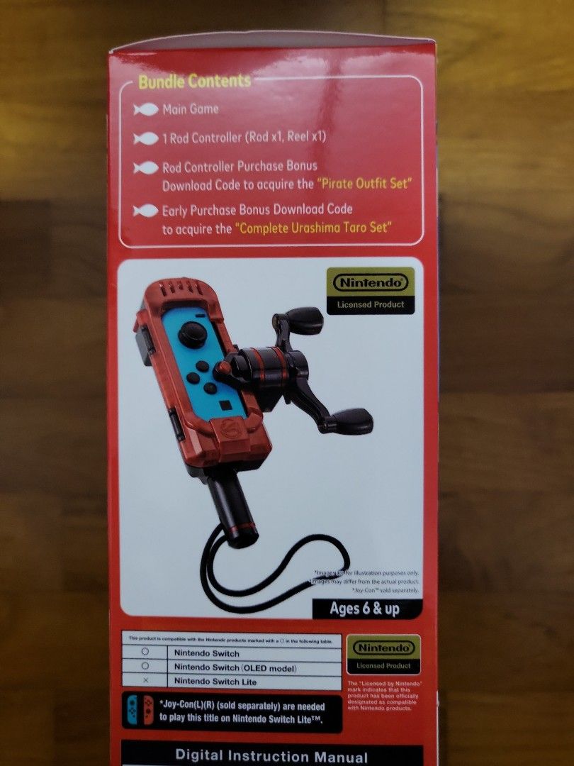 Ace Angler Fishing Spirit Rod controller bundle edition, Video Gaming ...