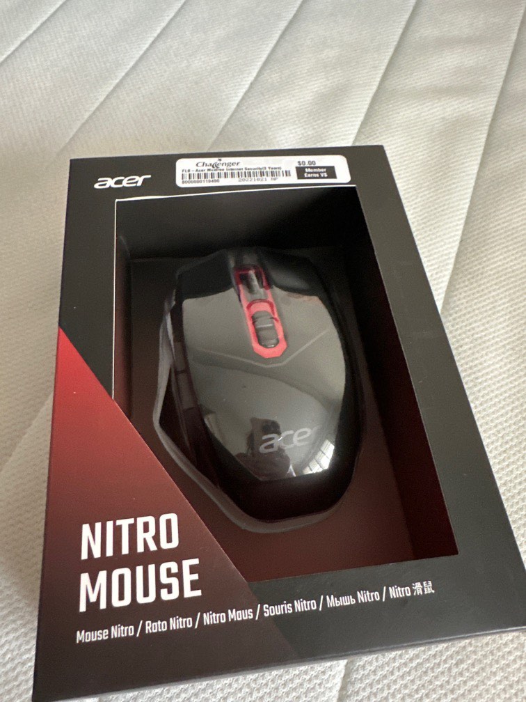 Acer nitro mouse BNIB, Computers & Tech, Parts & Accessories, Mouse ...