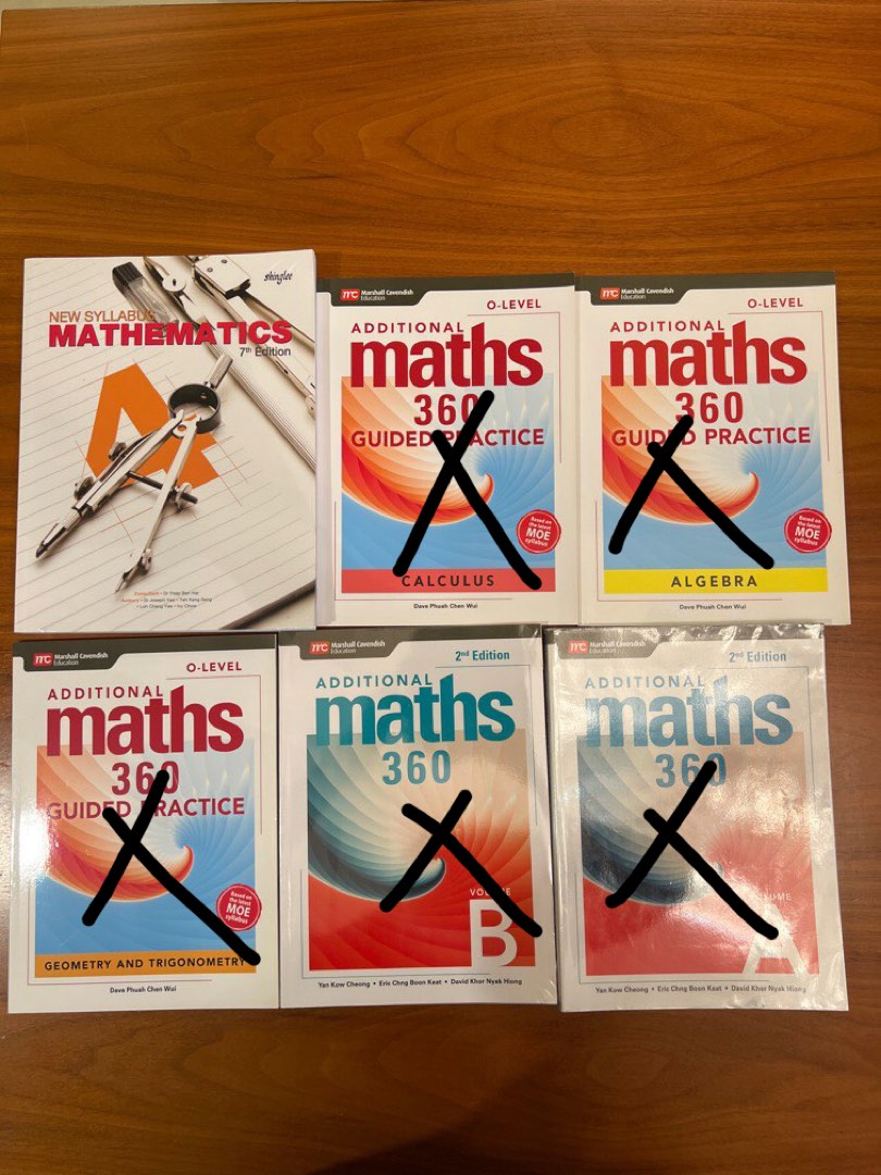 A Maths sec 3 sec 4 O level textbook & TYS, Hobbies & Toys, Books ...