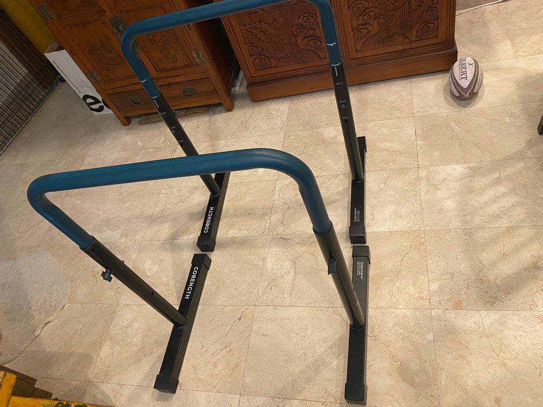 Adjustable Dip Bars (Corength), Sports Equipment, Exercise & Fitness ...