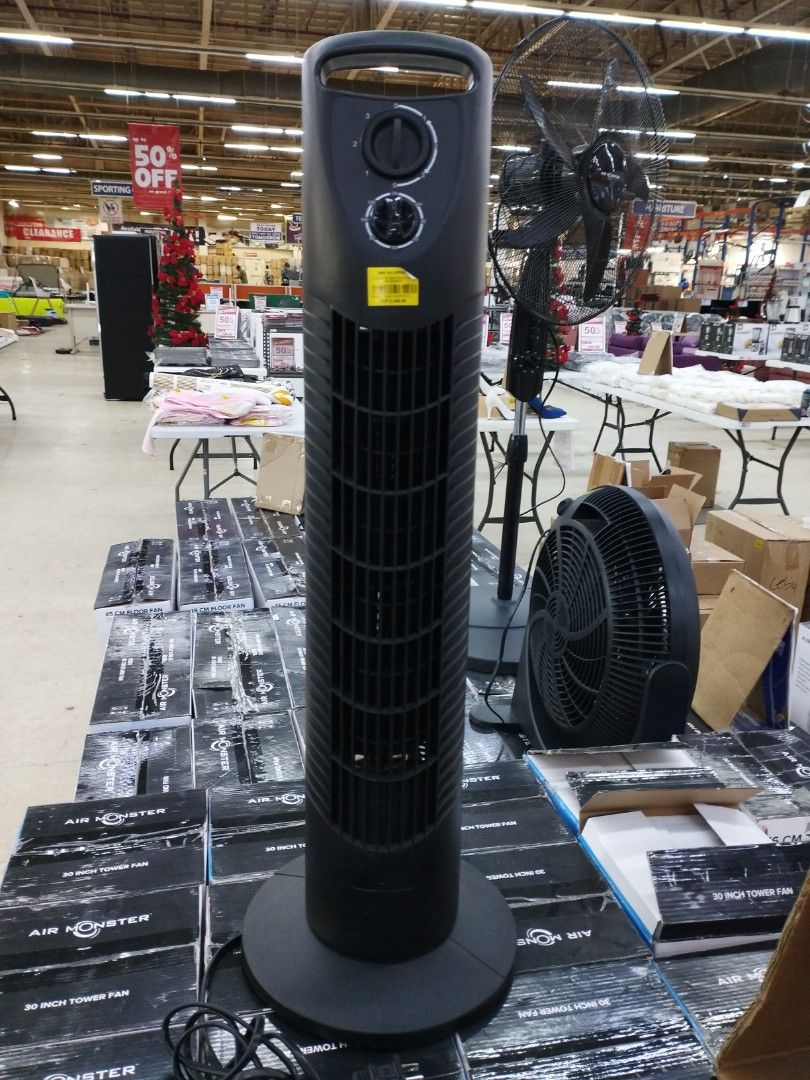 Air monster tower fan 76cm 220v, Furniture & Home Living, Furniture ...