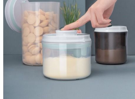 AirTight Milk Powder Container - Circle (800ml/ 1500ml/ 2000ml) KNT0751 ...