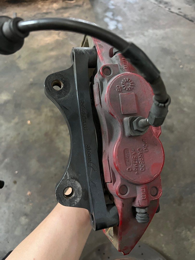 Alcon 4pot brake kit CAR9800 Full original Alcon brake kit 4pot ...