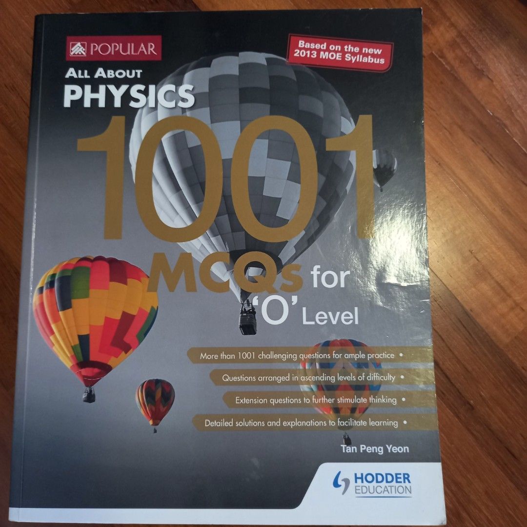 All About Physics 1001 Mcqs O Level, Hobbies & Toys, Books & Magazines, Assessment Books on ...