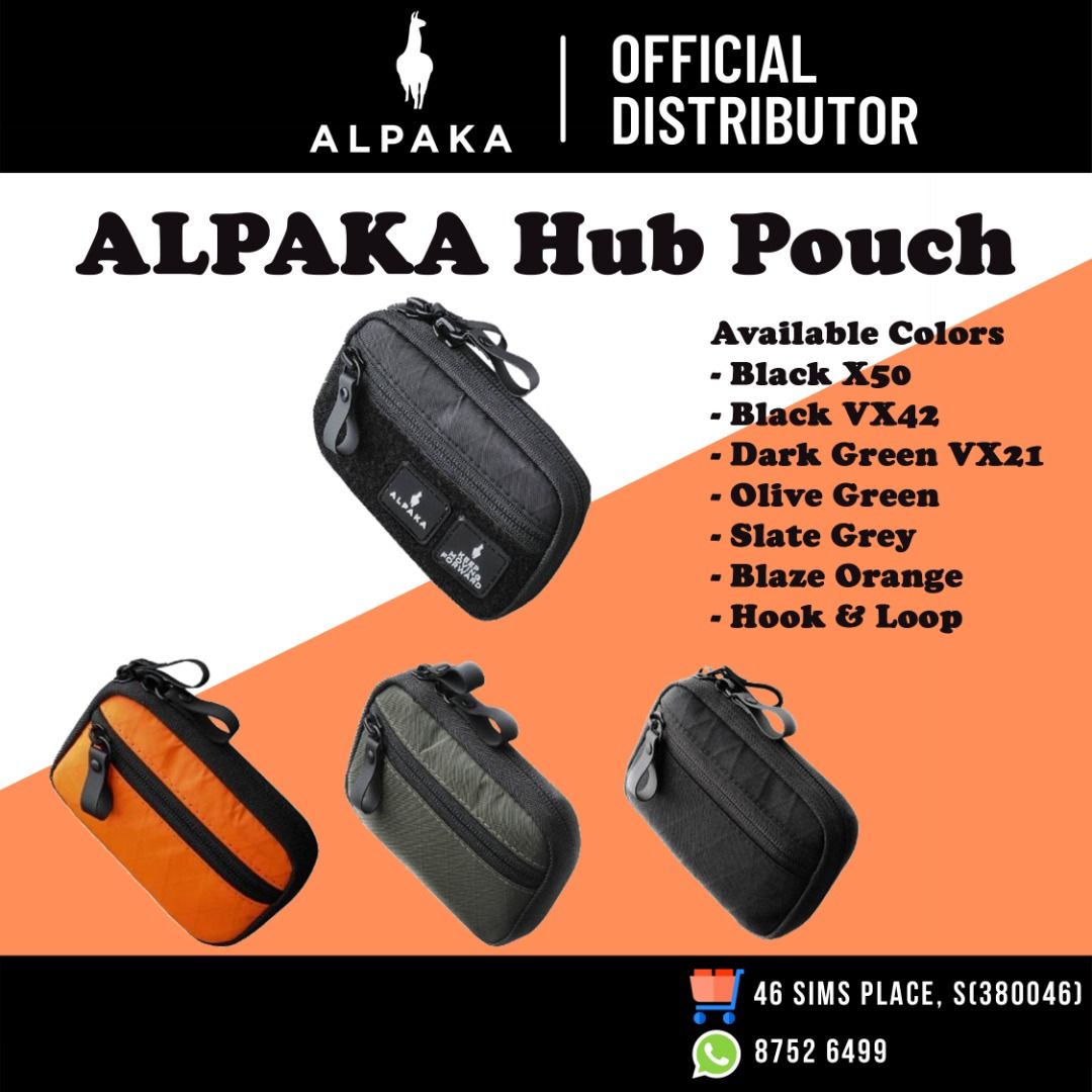 ALPAKA Hub Pouch Bag Essentials Organiser, Men's Fashion, Bags, Belt bags, Clutches and Pouches ...