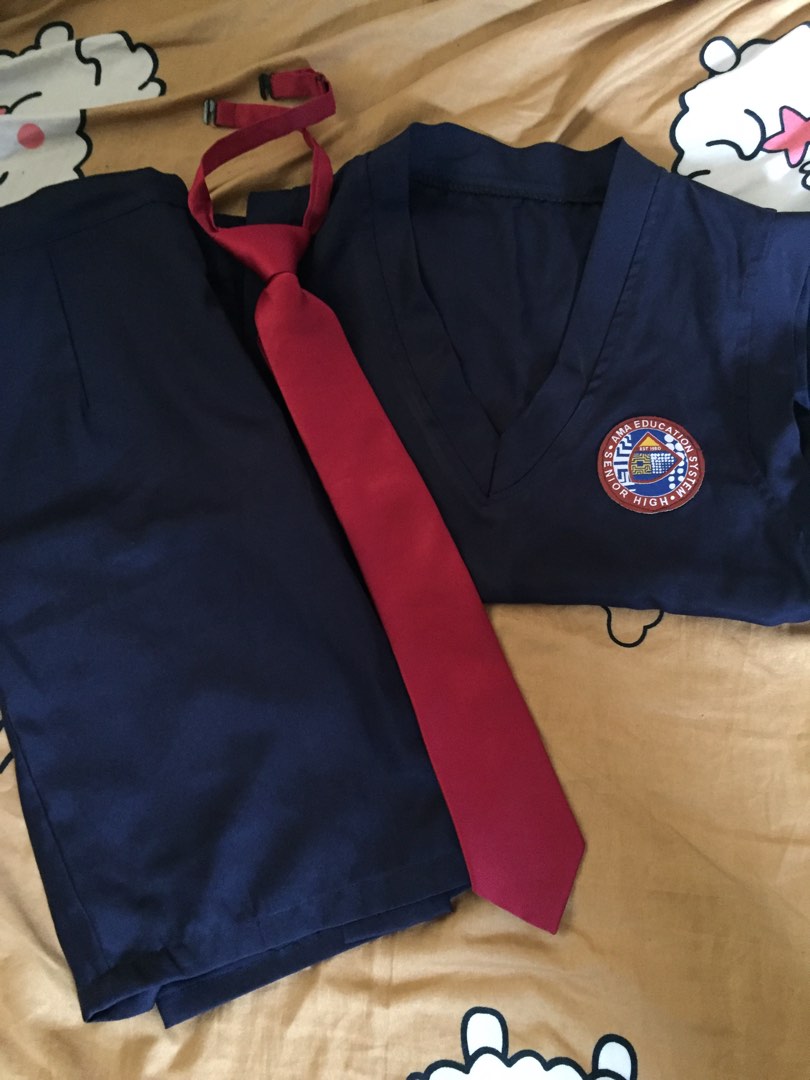 AMA uniform, Women's Fashion, Tops, Blouses on Carousell