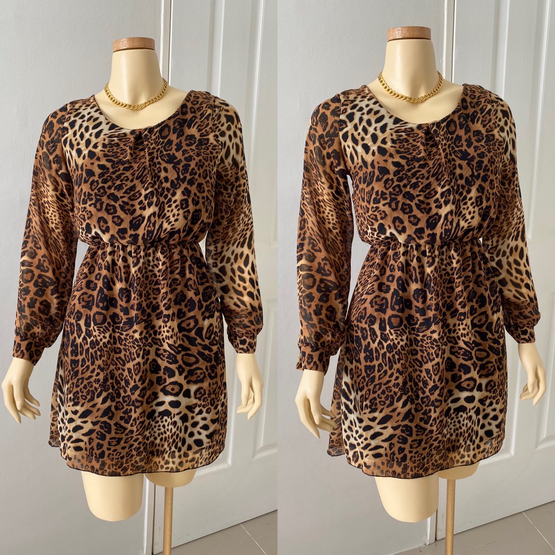 Animal print dress, Women's Fashion, Dresses & Sets, Dresses on Carousell