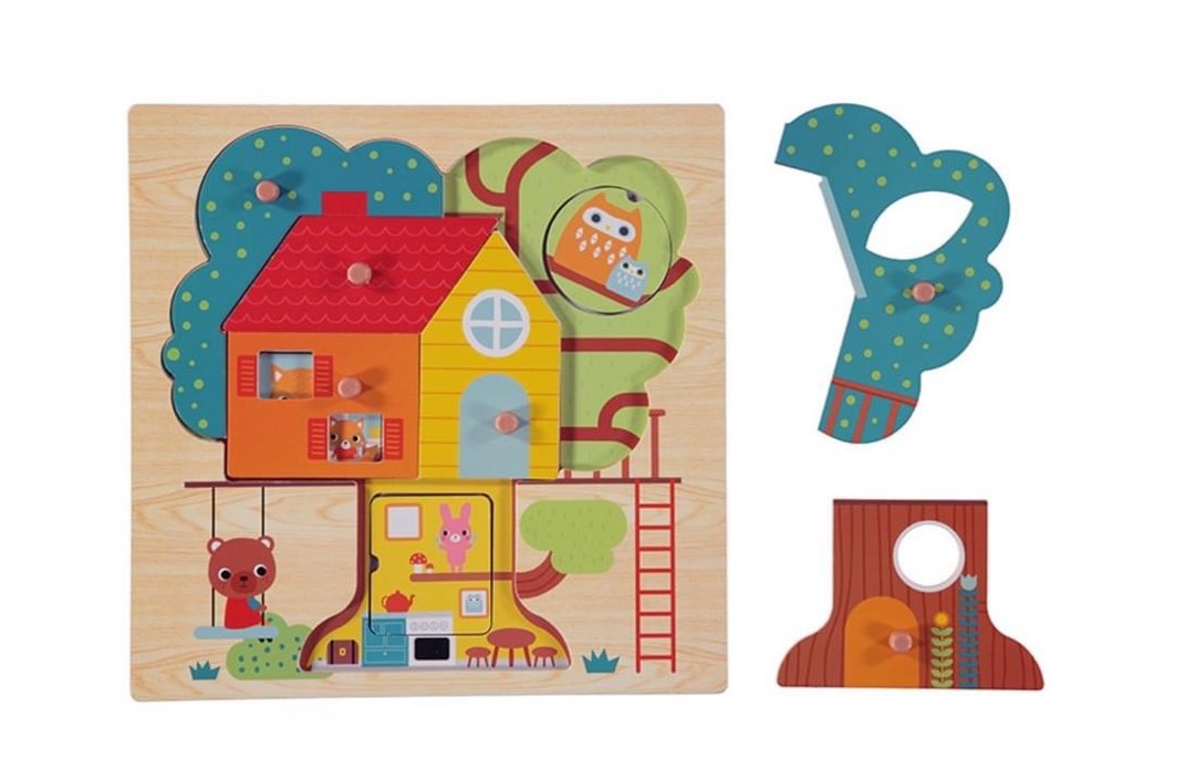 Anko Wooden Layered Puzzle, Hobbies & Toys, Toys & Games on Carousell