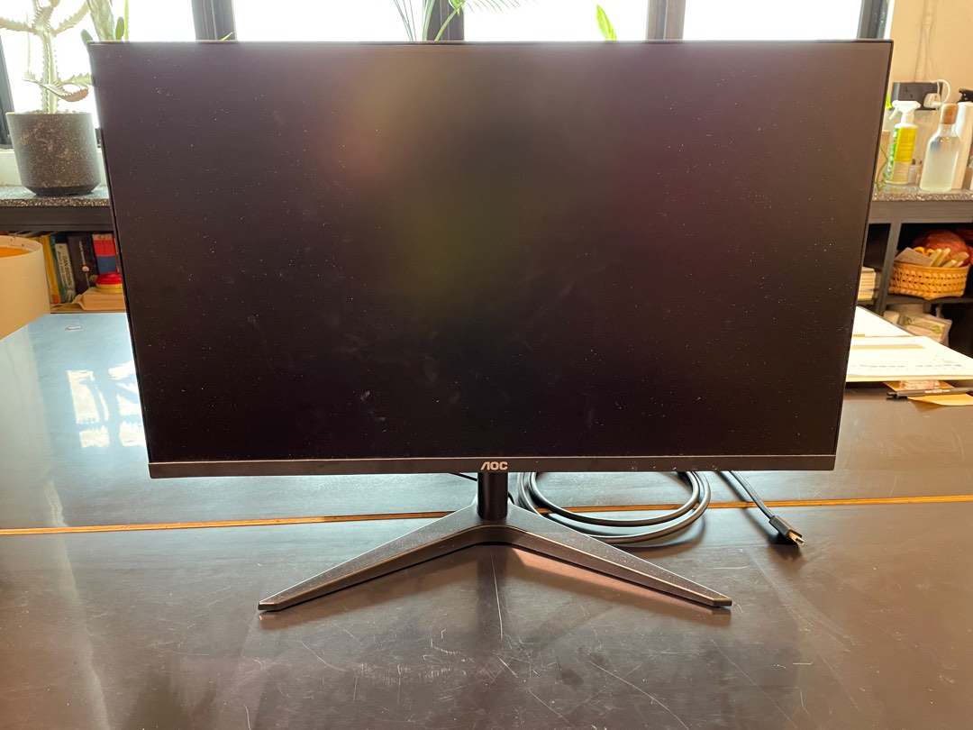 AOC 27 inch monitor, Computers & Tech, Parts & Accessories, Monitor ...