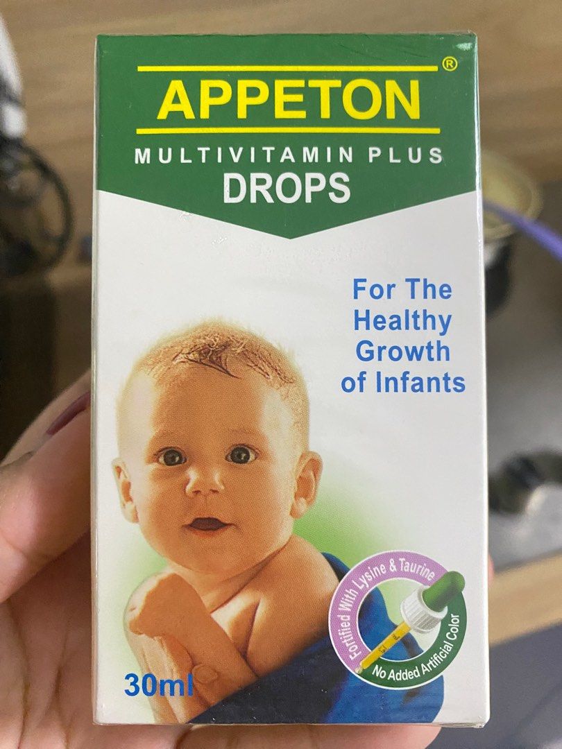 Appeton Multivitamin Plus Drops, Health & Nutrition, Health Supplements ...