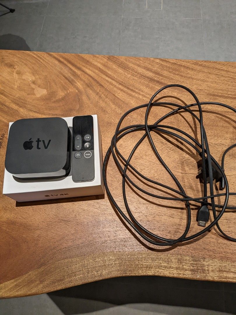Apple TV 4K 1st Gen 64GB, TV & Home Appliances, TV & Entertainment, TV ...
