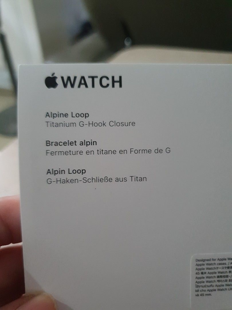 Apple Watch Ultra Alpine Loop S, Mobile Phones & Gadgets, Wearables ...