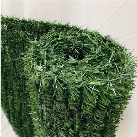Artificial Conifer Grass Hedge Green Plastic Privacy Screening Garden ...