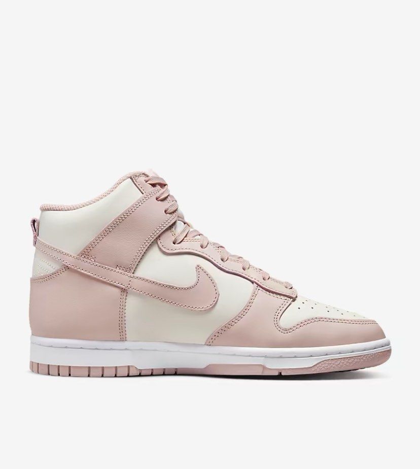 Authentic Nike Dunk High in pink, Women's Fashion, Footwear, Sneakers ...