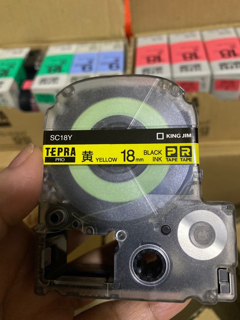 Authentic TEPRA TAPE CARTRIDGE - King Jim, Computers & Tech, Office ...