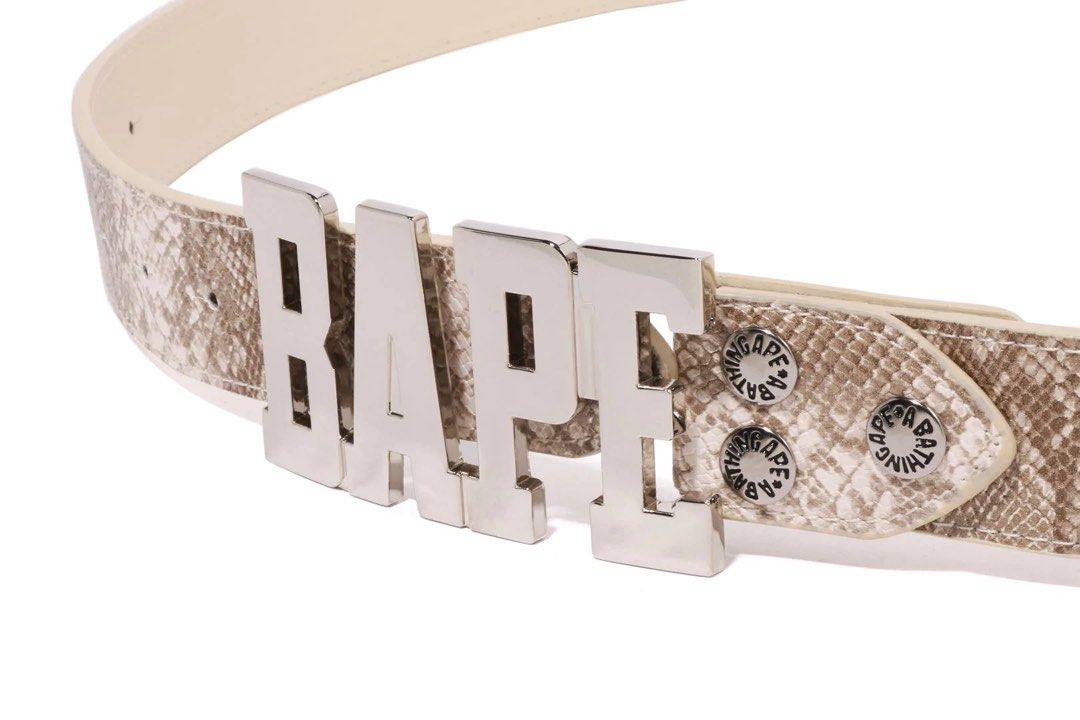 BAPE SNAKE BELT, Men's Fashion, Watches & Accessories, Belts on Carousell