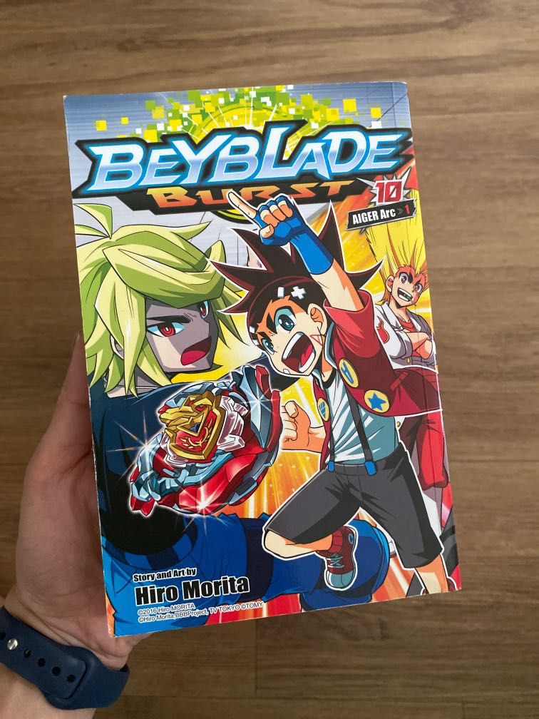 Beyblade Burst 1-11, Hobbies & Toys, Books & Magazines, Comics & Manga ...