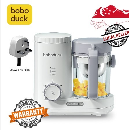 Boboduck Baby Food Makers Food Processor Food grinder & steamer set ...