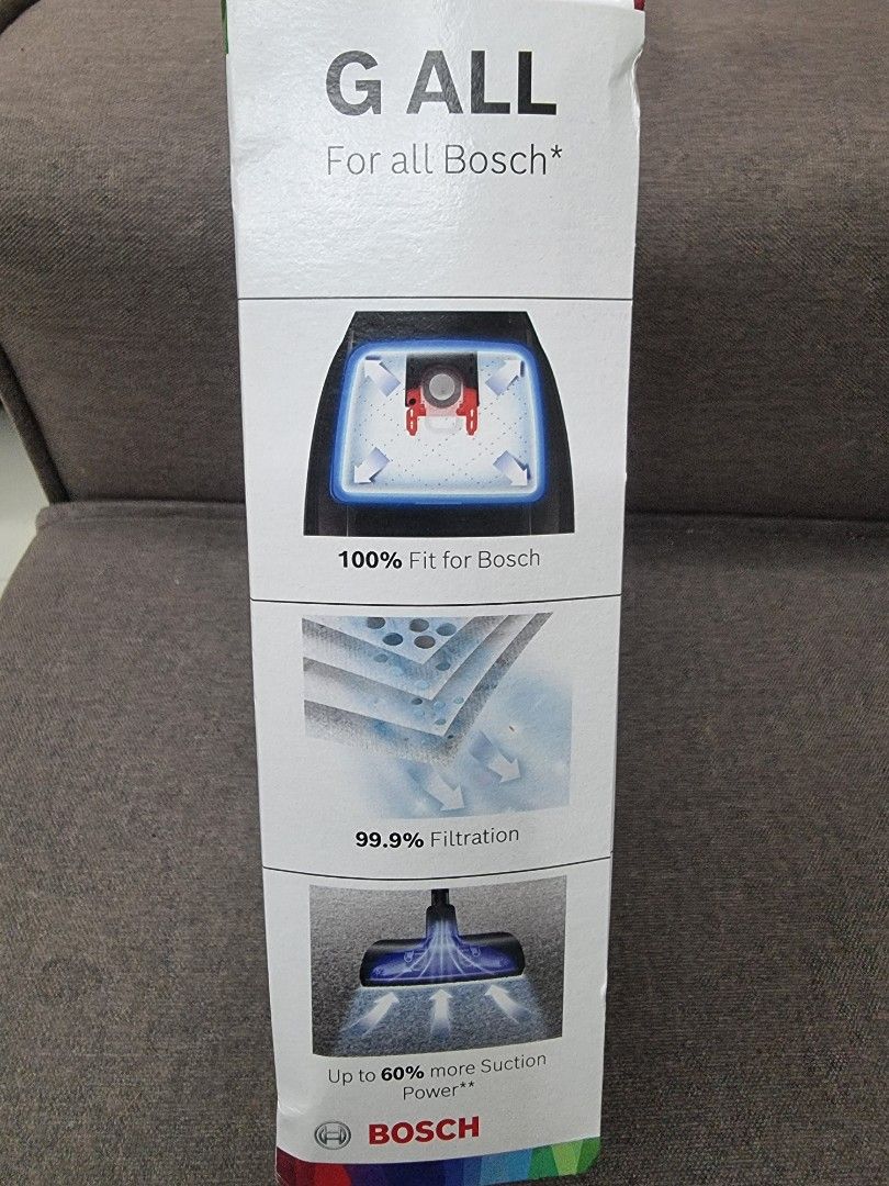 Bosch G All For all Bosch Dustbag Type: BBZ41FGALL, TV & Home ...