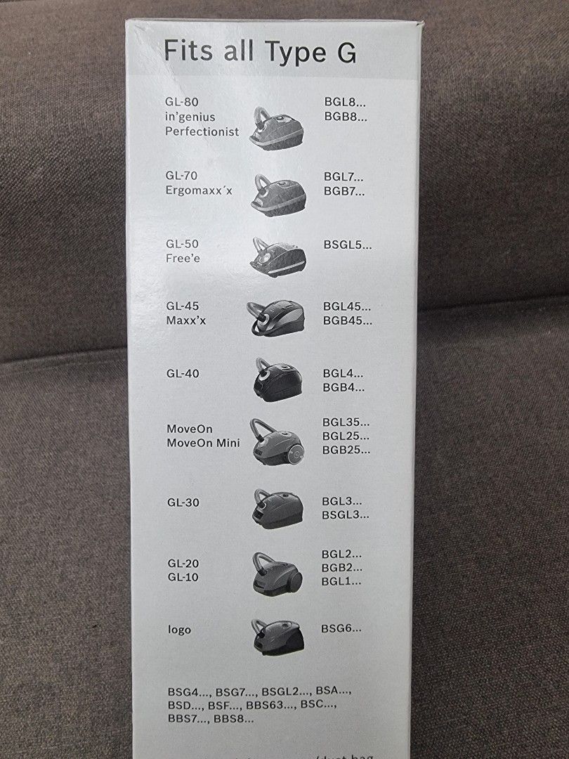 Bosch G All For all Bosch Dustbag Type: BBZ41FGALL, TV & Home ...