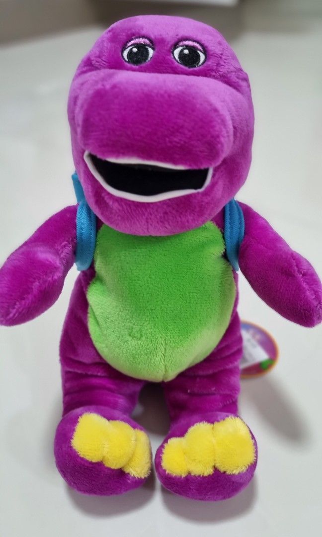 Brand new Barney plushie, Hobbies & Toys, Toys & Games on Carousell