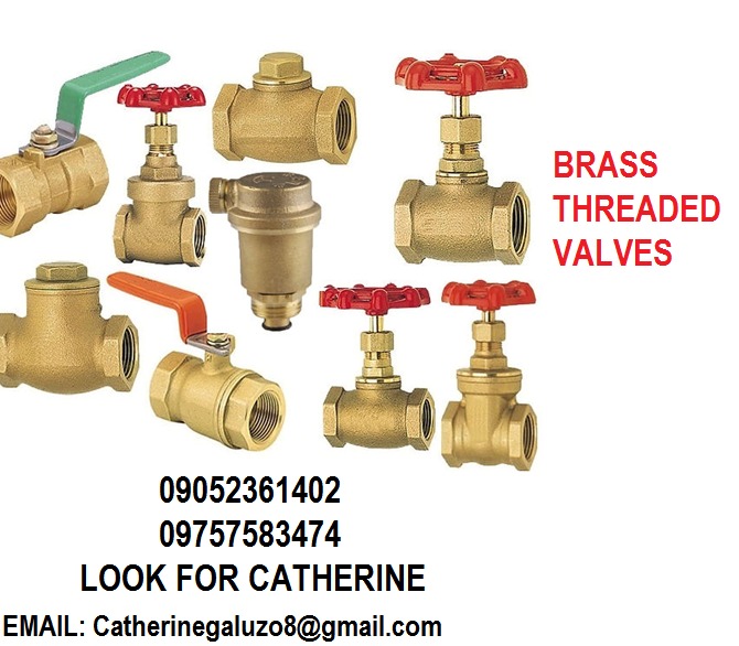 BRASS THREADED VALVES, Commercial & Industrial, Construction & Building ...