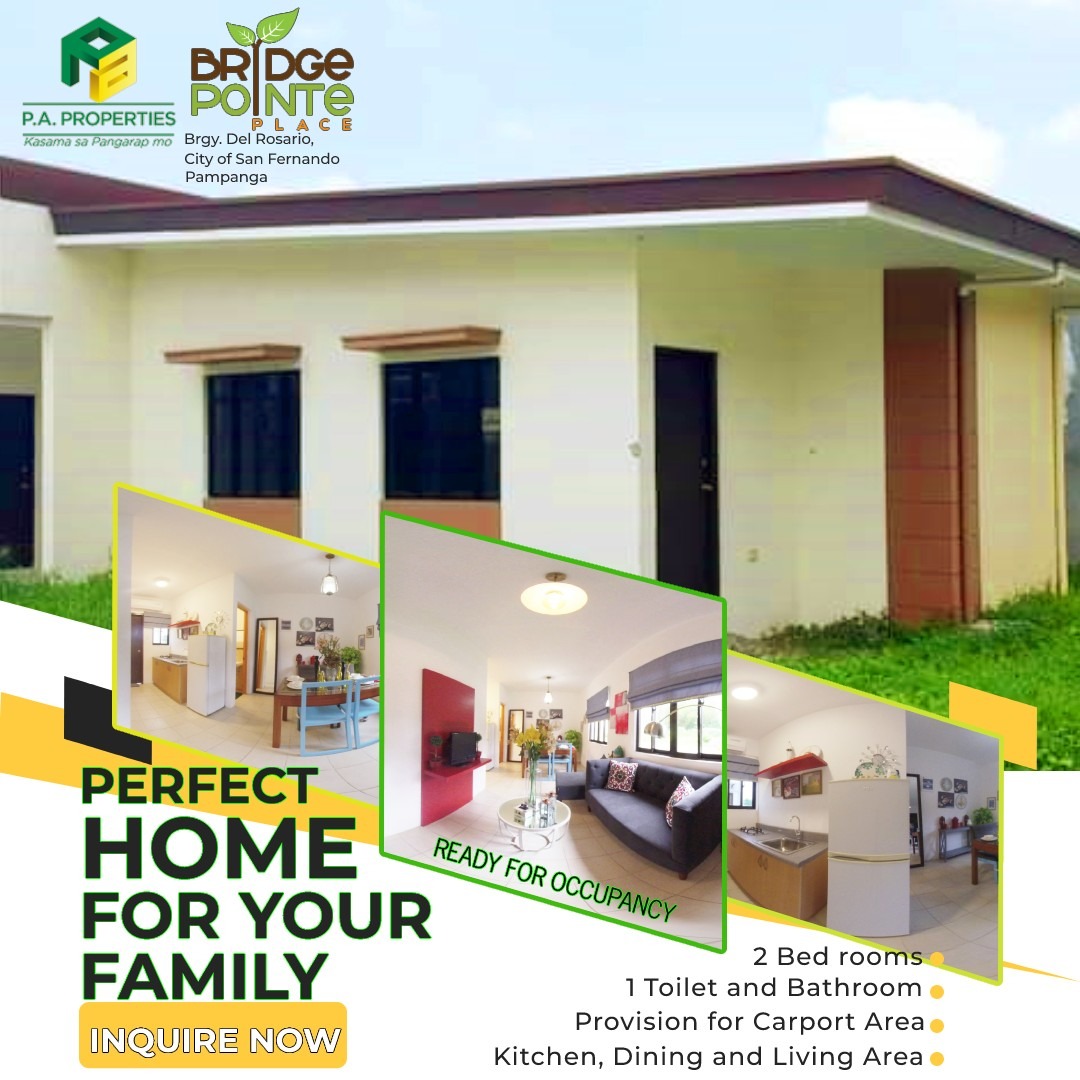 Bridge Pointe Place San Fernando Pampanga, Property, For Sale, House & Lot on Carousell