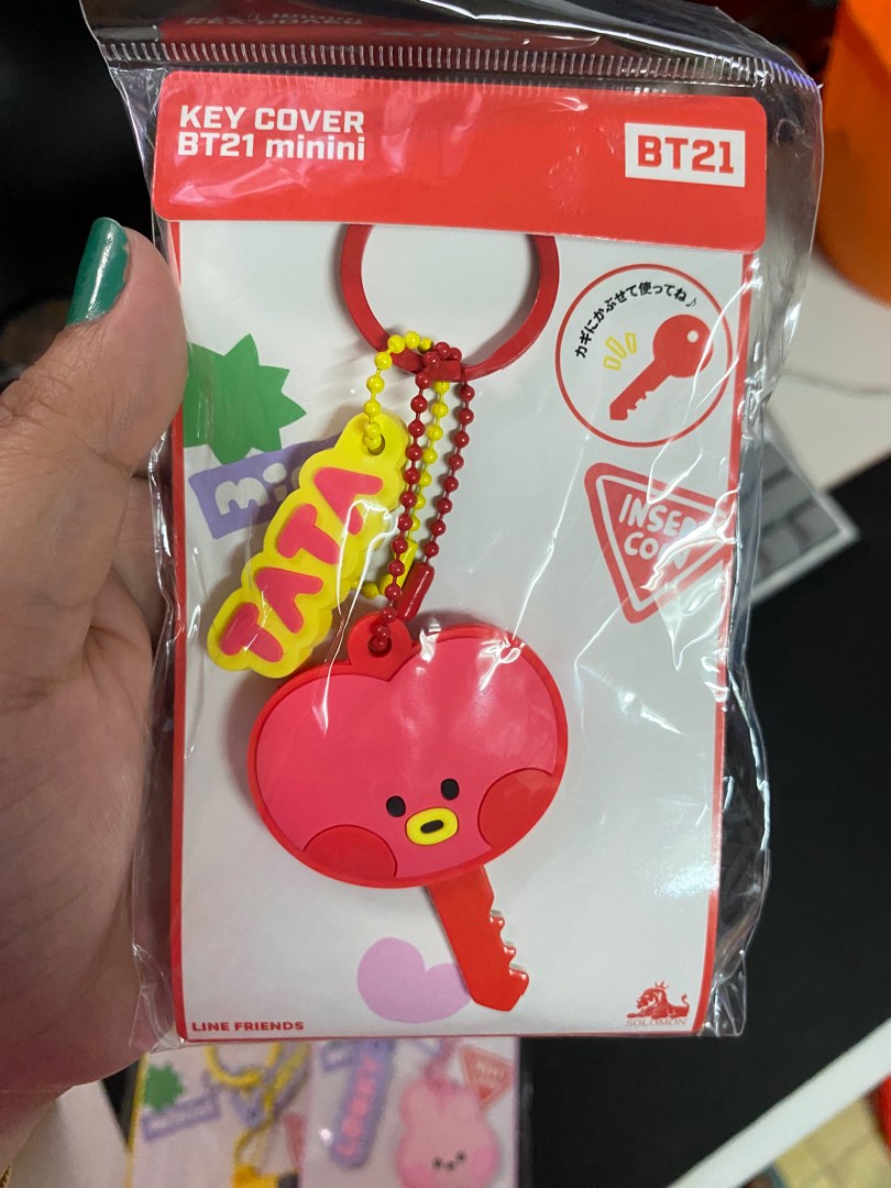 BT21 minini tata key cover, Hobbies & Toys, Memorabilia & Collectibles, K-Wave on Carousell