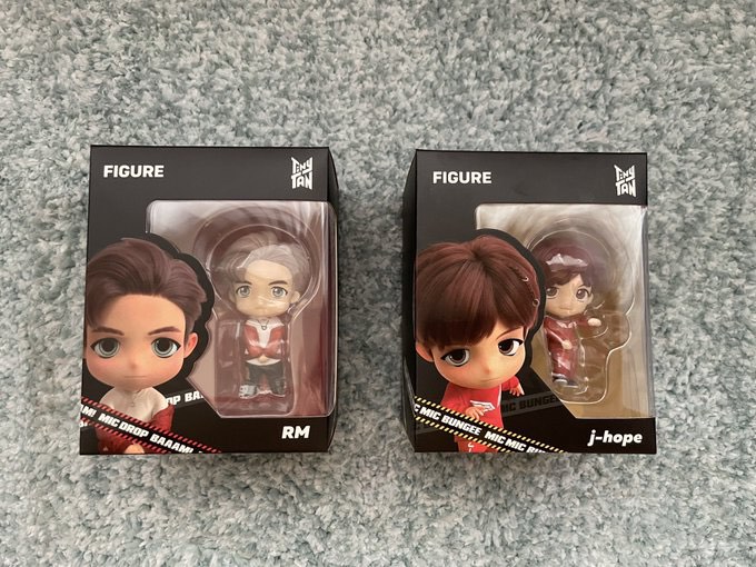 BTS Tinytan Mic Drop Figures RM j-hope, Hobbies & Toys, Memorabilia & Collectibles, K-Wave on ...
