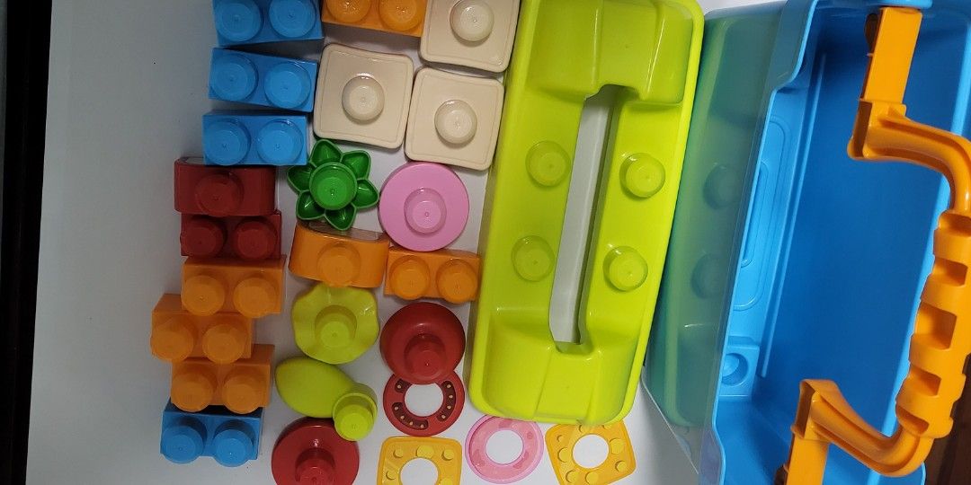 Building Blocks Fruits Toy with Carrying Case, Hobbies & Toys, Toys ...