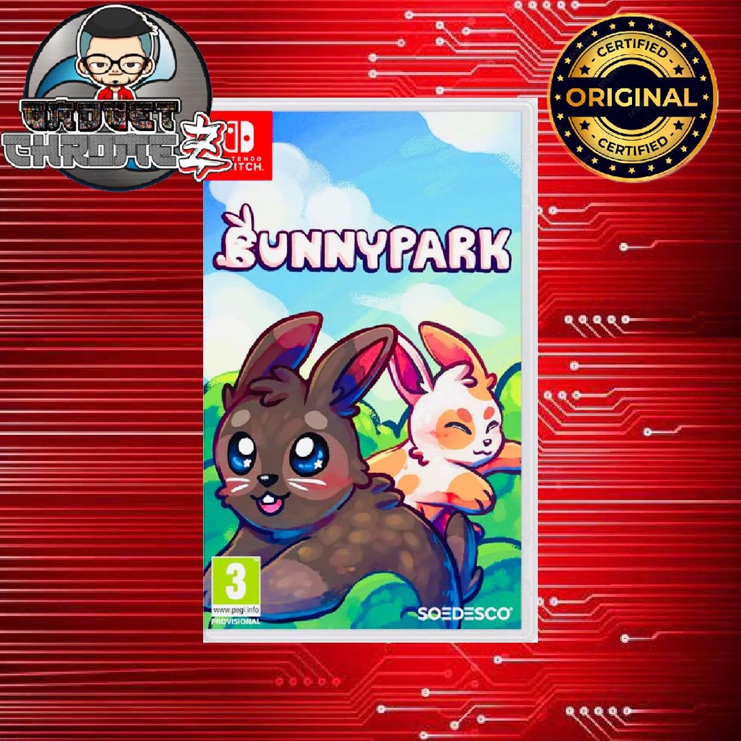 Bunny Park | Nintendo Switch Game | BRANDNEW, Video Gaming, Video Games ...
