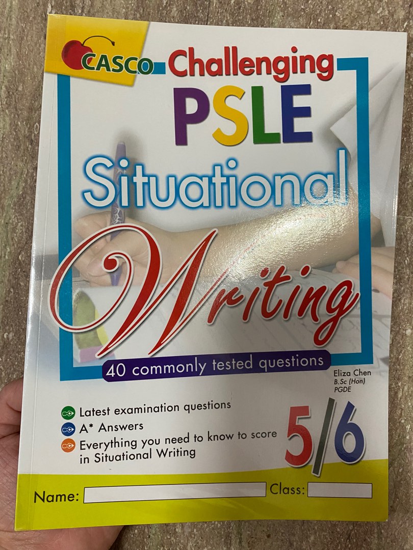 Casco - Challenging PSLE Situational Writing P5/6, Hobbies & Toys ...