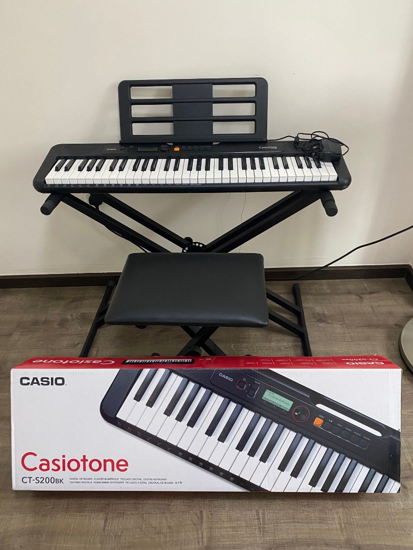 Casiotone CT-S200 Keyboard, Hobbies & Toys, Music & Media, Musical ...
