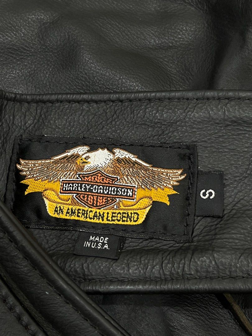 Ccc. HARLEY DAVIDSON LEATHER PANTS, Men's Fashion, Bottoms, Trousers on ...