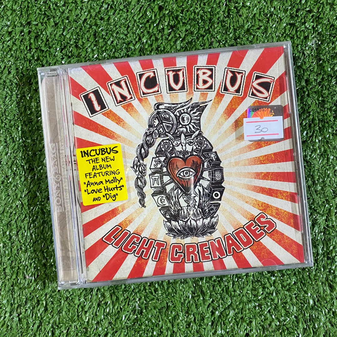 CD INCUBUS light grenades, Hobbies & Toys, Music & Media, CDs & DVDs on ...
