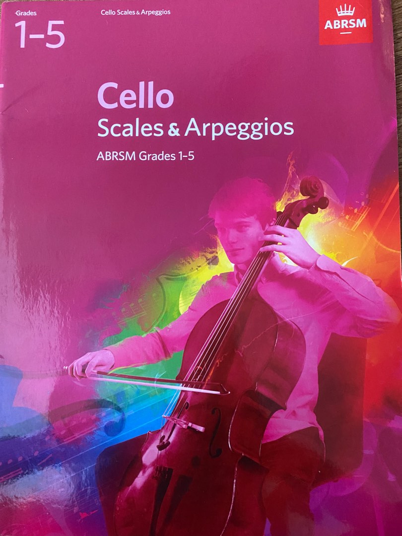 Cello Scales and Arpeggios Book, Hobbies & Toys, Music & Media, Music ...