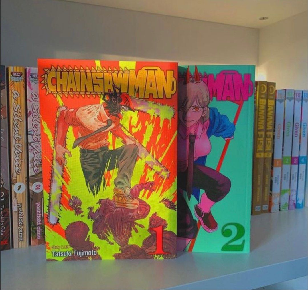 Chainsaw man vol 1 and 2, Hobbies & Toys, Books & Magazines, Comics ...