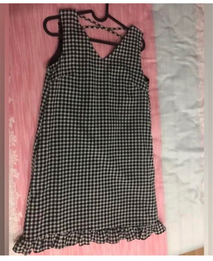 Checkered Dress, Women's Fashion, Dresses & Sets, Dresses on Carousell