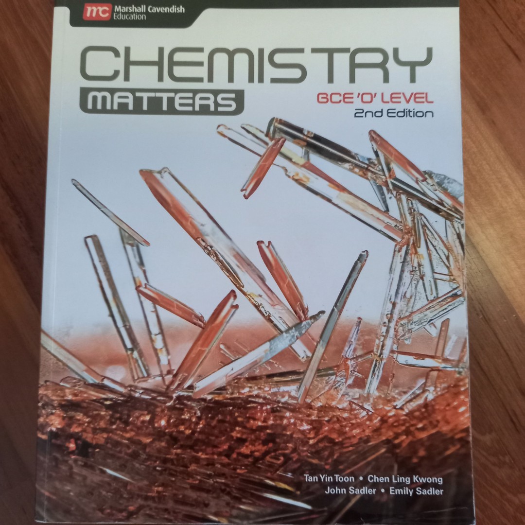 Chemistry Matters O level textbook, Hobbies & Toys, Books & Magazines ...