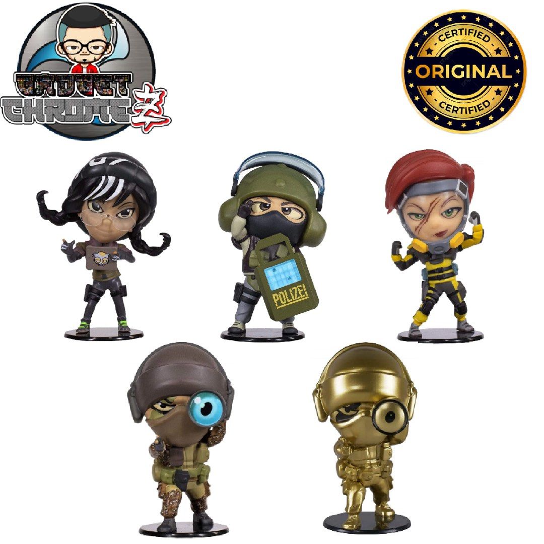Chibi Figure | Rainbow Six Siege Collection | Series 4, Hobbies & Toys ...