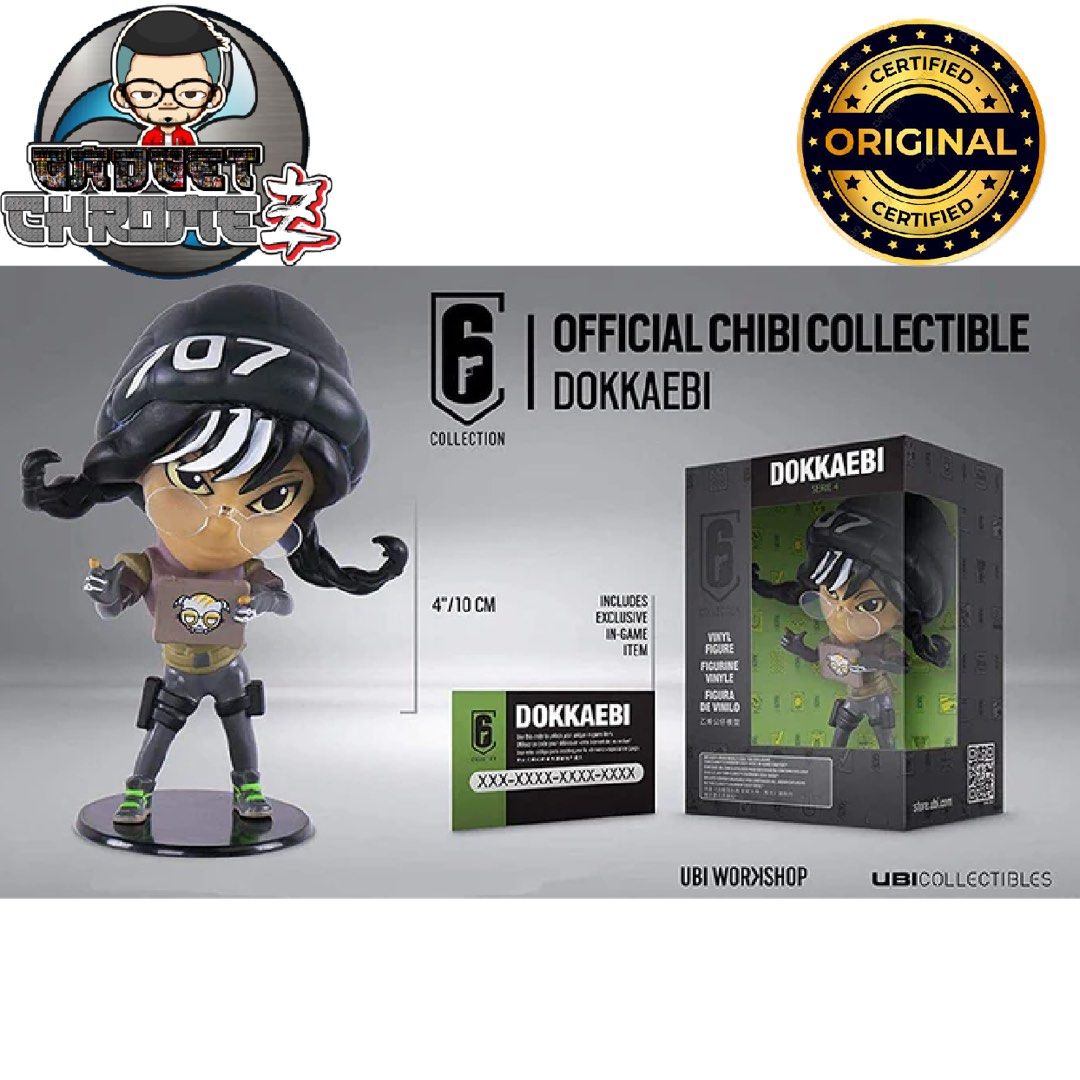 Chibi Figure | Rainbow Six Siege Collection | Series 4, Hobbies & Toys ...