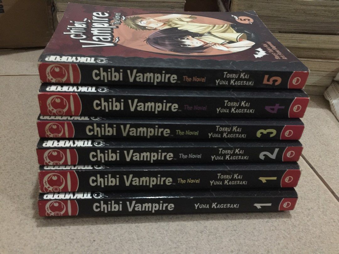 Chibi vampire vol 1-5 by Tuhro Kai/Yuna Kagesaki, Hobbies & Toys, Books & Magazines, Comics ...