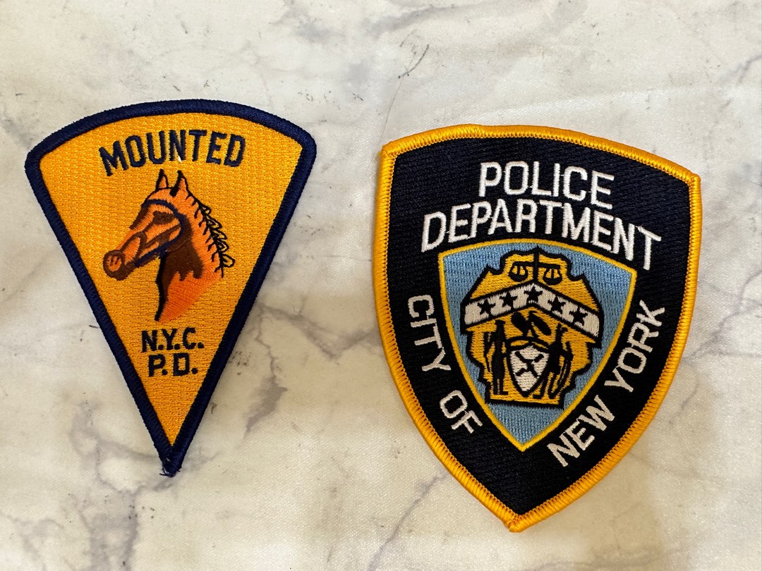 City of New York Police Department patches / badges (NYPD), 興趣及遊戲, 收藏品及 ...