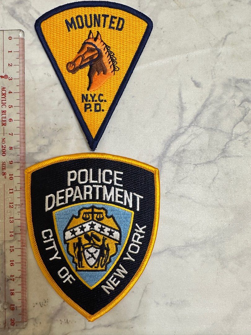 City of New York Police Department patches / badges (NYPD), 興趣及遊戲, 收藏品及 ...