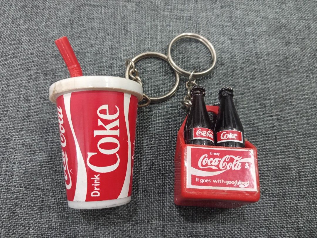 COCA COLA Keychain Combo, Hobbies & Toys, Collectibles & Memorabilia ...